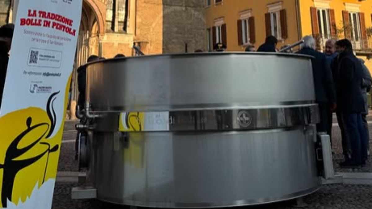 San Bassiano, presentato il nuovo pentolone della trippa - ÈliveLodi TV